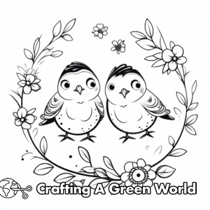 Spring Preschool Coloring Pages - Free & Printable!