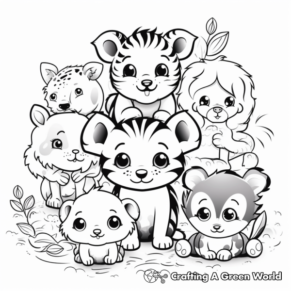 Vector Coloring Pages - Free & Printable!