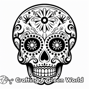 Skull Coloring Pages - Free & Printable!