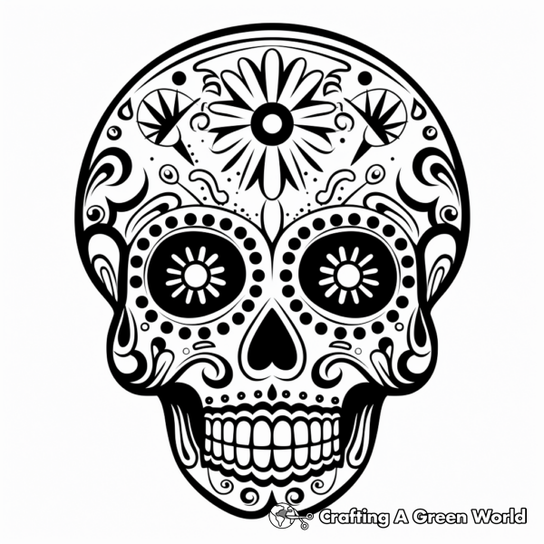 Skull Coloring Pages - Free & Printable!