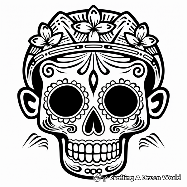 Skull Coloring Pages - Free & Printable!