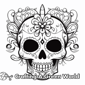 Skull Coloring Pages - Free & Printable!
