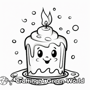 Candle Coloring Pages - Free & Printable!