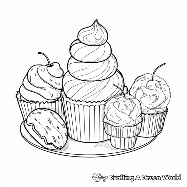 Ice Cream Coloring Pages - Free & Printable!