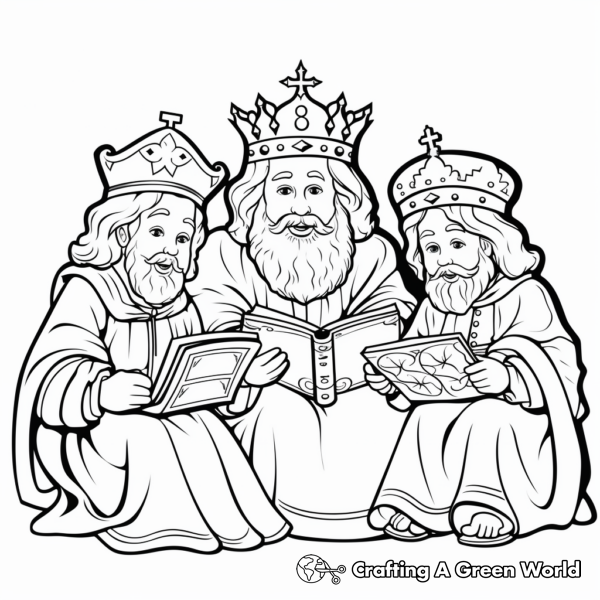 Christian Christmas Coloring Pages - Free & Printable!