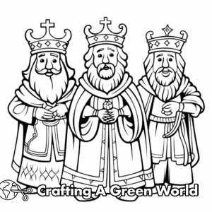 Christian Christmas Coloring Pages - Free & Printable!
