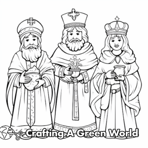 Christian Christmas Coloring Pages - Free & Printable!
