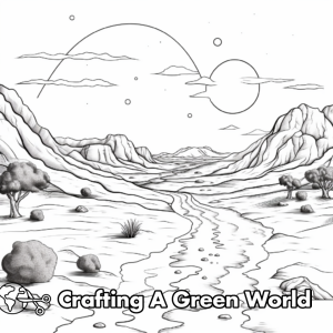 Earth Coloring Pages - Free & Printable!