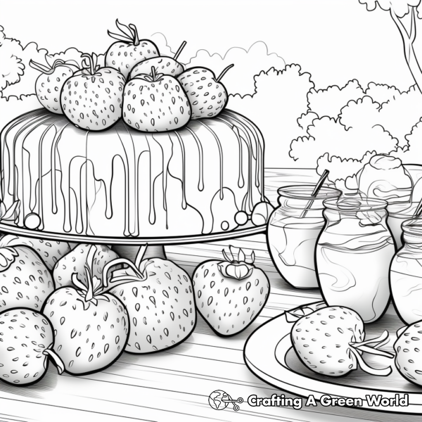 Strawberry Coloring Pages - Free & Printable!