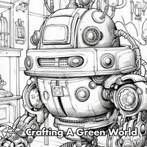 Robot Coloring Pages - Free & Printable!