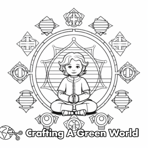 Chakra Coloring Pages - Free & Printable!