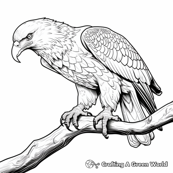 Bald Eagle Coloring Pages - Free & Printable!