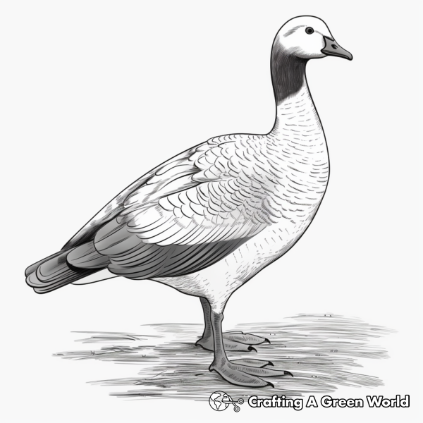Goose Coloring Pages - Free & Printable!