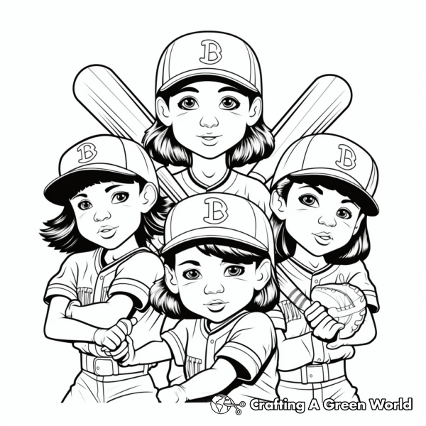 Baseball Coloring Pages - Free & Printable!