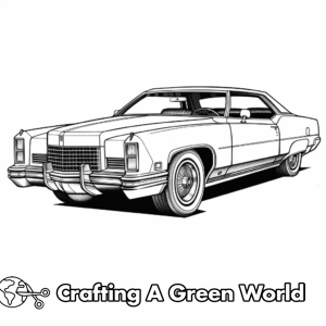 Classic Car Coloring Pages - Free & Printable!