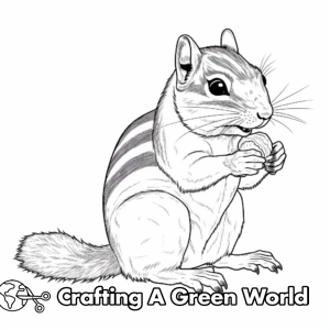 Chipmunk Coloring Pages - Free & Printable!