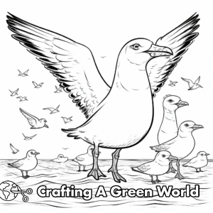 Seagull Coloring Pages - Free & Printable!