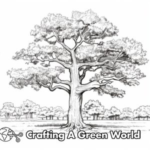 Pecan Coloring Pages - Free & Printable!