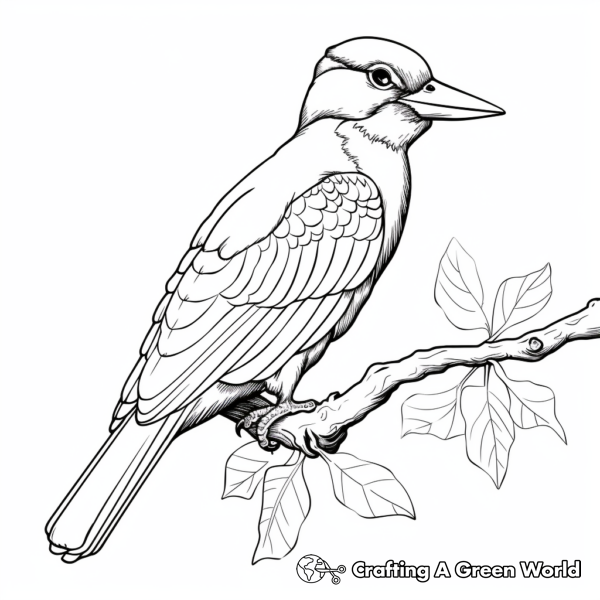 Woodpecker Coloring Pages - Free & Printable!