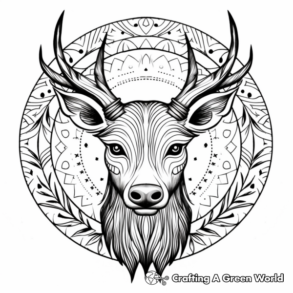 Winter Mandala Coloring Pages - Free & Printable!