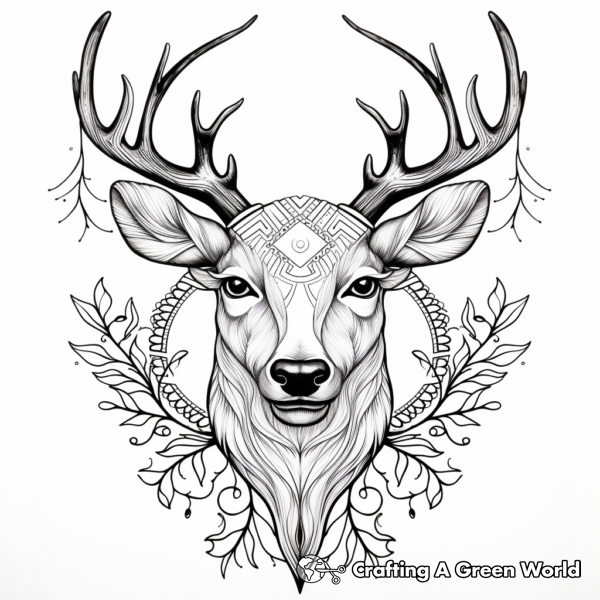 Winter Mandala Coloring Pages - Free & Printable!