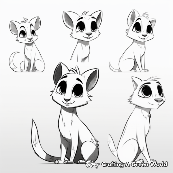 Siamese Cat Coloring Pages - Free & Printable!