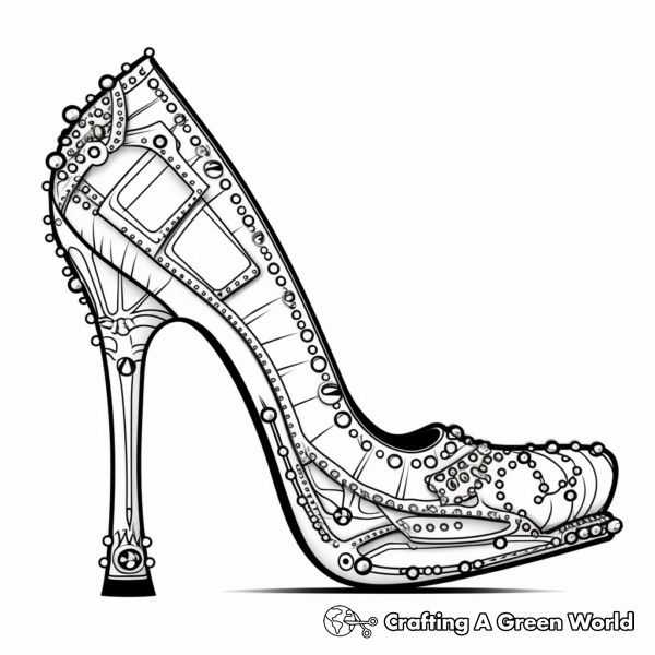 Shoe Coloring Pages - Free & Printable!