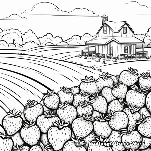 Strawberry Coloring Pages - Free & Printable!