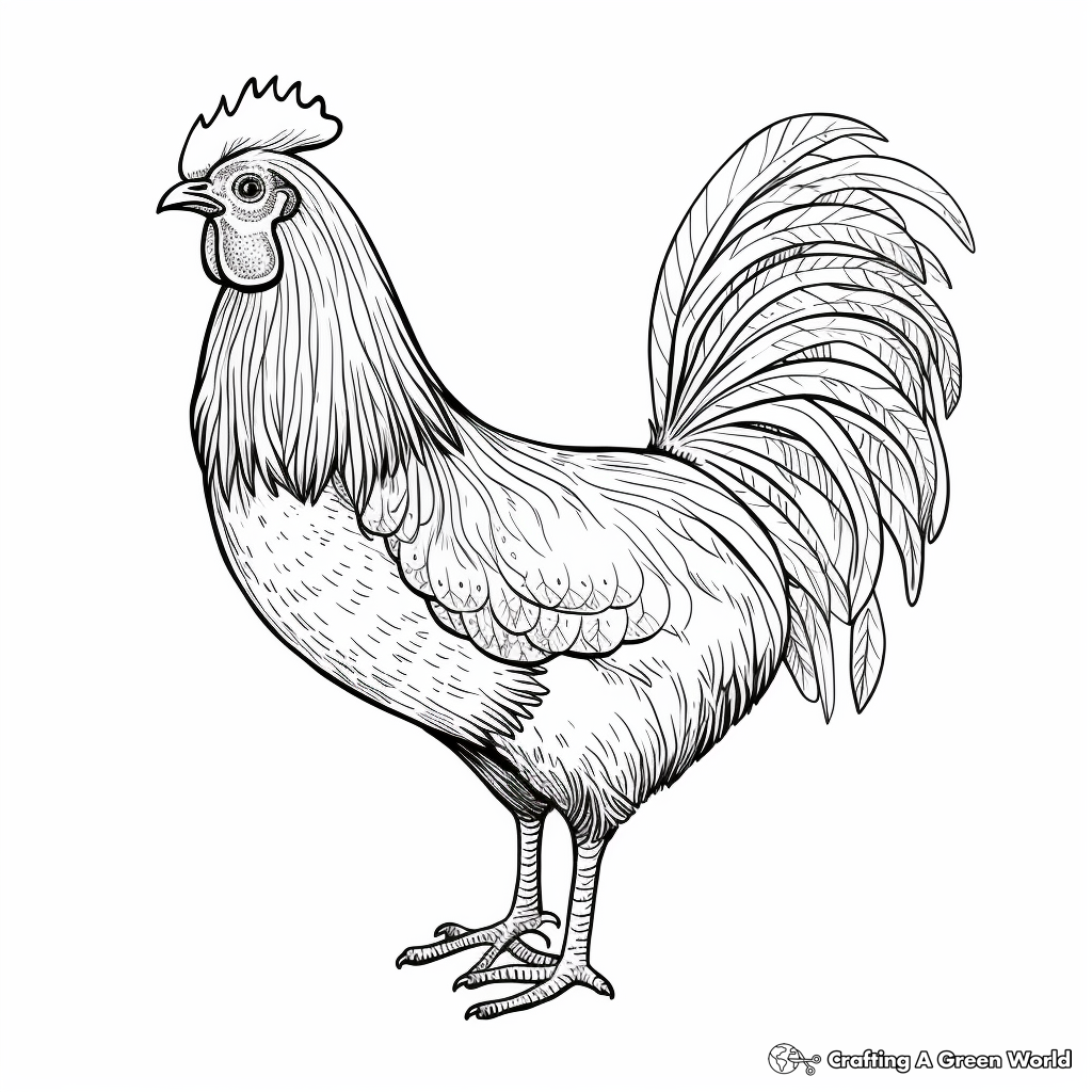 Chicken Coloring Pages For Adults - Free & Printable!
