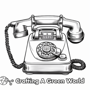 Phone Coloring Pages - Free & Printable!