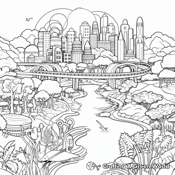 Earth Coloring Pages - Free & Printable!