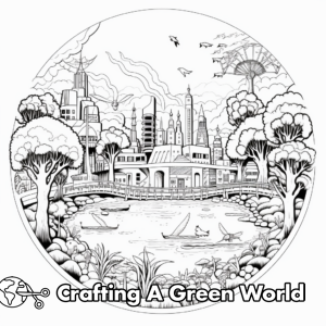 Earth Coloring Pages - Free & Printable!