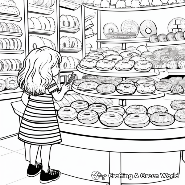 Donut Coloring Pages - Free & Printable!