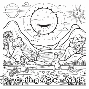 Creation Coloring Pages - Free & Printable!
