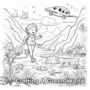 Creation Coloring Pages - Free & Printable!