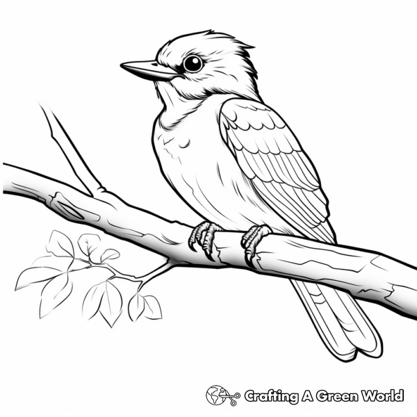 Kingfisher Coloring Pages - Free & Printable!