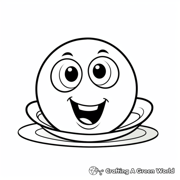 Fried Egg Coloring Pages - Free & Printable!