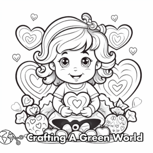 Valentine Coloring Pages for Toddlers - Free & Printable!