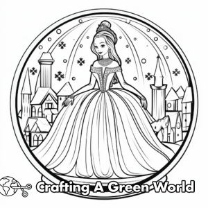 Winter Princess Coloring Pages - Free & Printable!