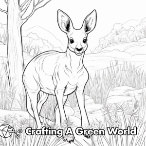 Australian Animals Coloring Pages - Free & Printable!