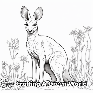 Australian Animals Coloring Pages - Free & Printable!