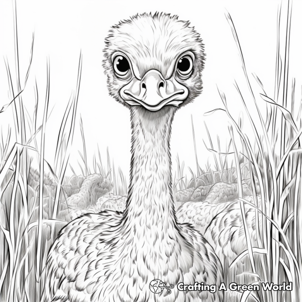 Emu Coloring Pages - Free & Printable!
