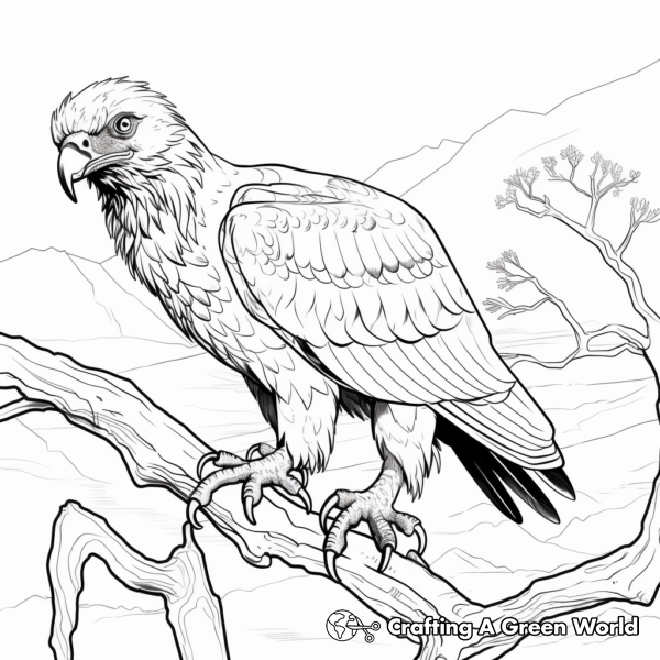 Golden Eagle Coloring Pages - Free & Printable!