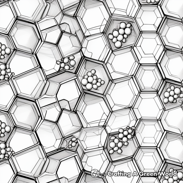 Honeycomb Coloring Pages - Free & Printable!