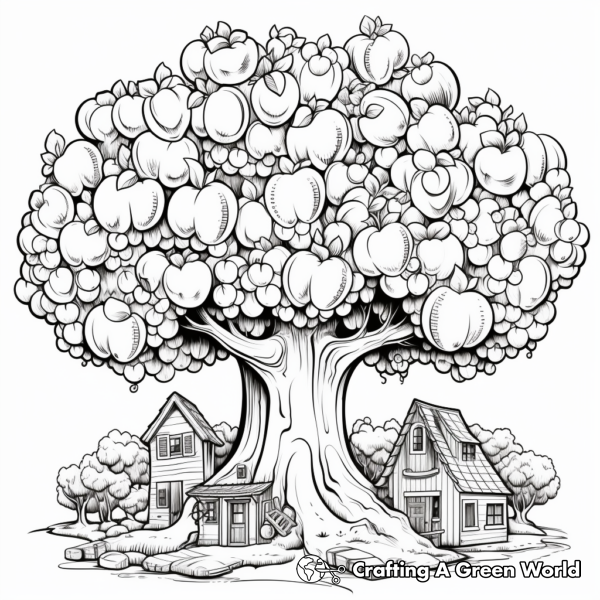 Fruit And Vegetables Coloring Pages - Free & Printable!