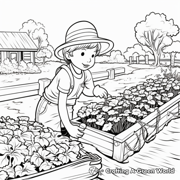 Garden Coloring Pages - Free & Printable!
