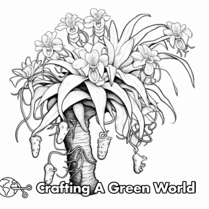 Rainforest Plants Coloring Pages - Free & Printable!