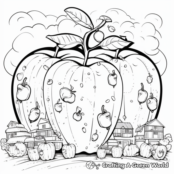 Fruit Coloring Pages - Free & Printable!