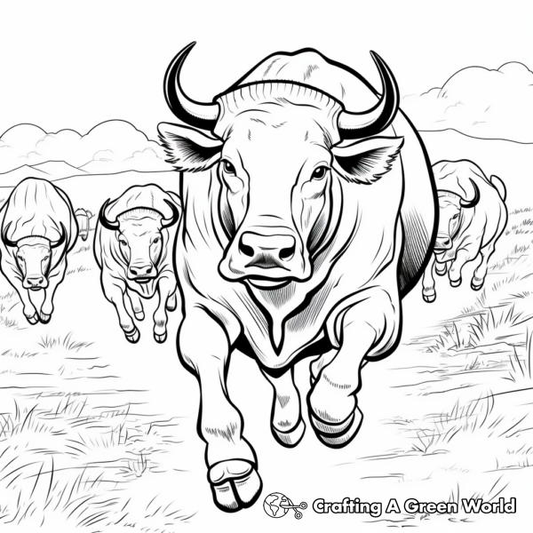 Buffalo Coloring Pages - Free & Printable!