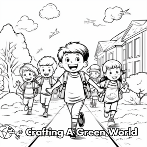 September Coloring Pages - Free & Printable!